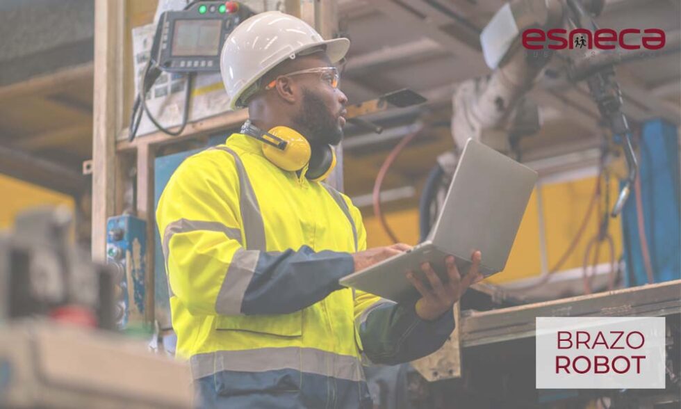 Brazo robot: tipos y funciones en la industria - Esneca